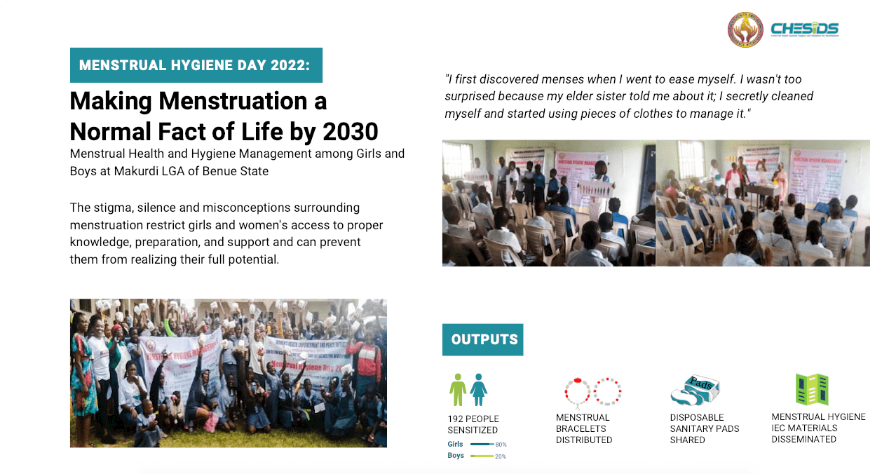 Menstrual Hygiene Management (MHM) 2024 • Centre for Health Systems ...